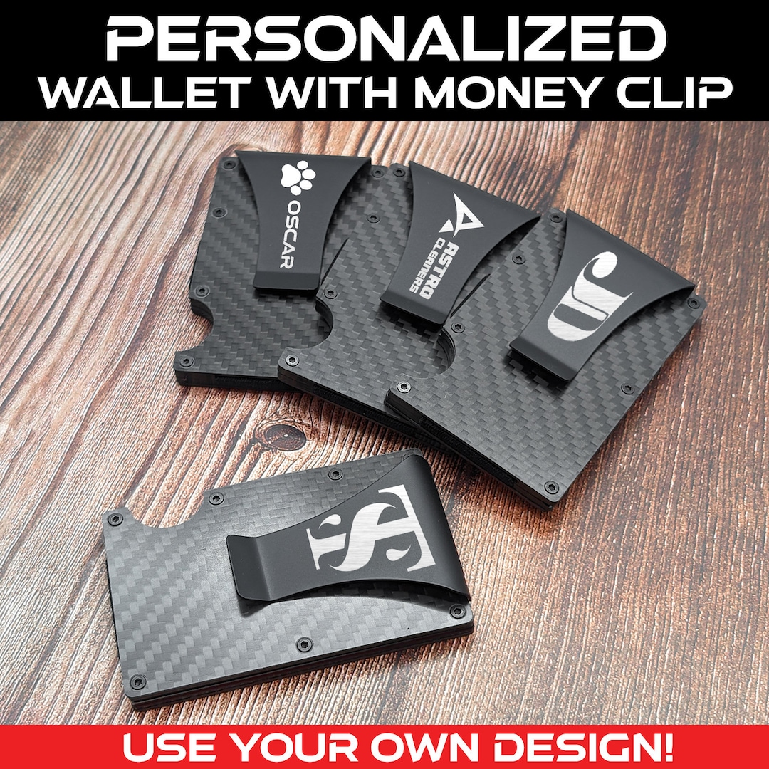 Personalized Wallet With Your Design, Men's Wallet, Gift for Men, Slim ...