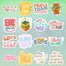 Self Love Sticker Set, Self Care Sticker Pack, Set of 16 Motivational ...
