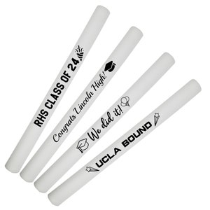 Graduation Party LED Foam Glow Sticks 100 Pack Multi Color 16 Inch ...