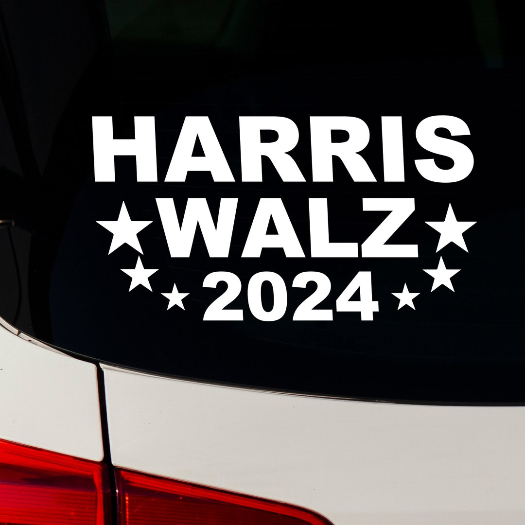 Harris Walz 2024 Kamala Harris, Tim Walz, for the People Vinyl Sticker ...