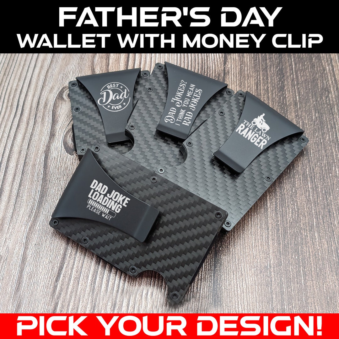 Personalized Wallet for Father's Day, Men's Wallet, Gift for Men, Slim ...