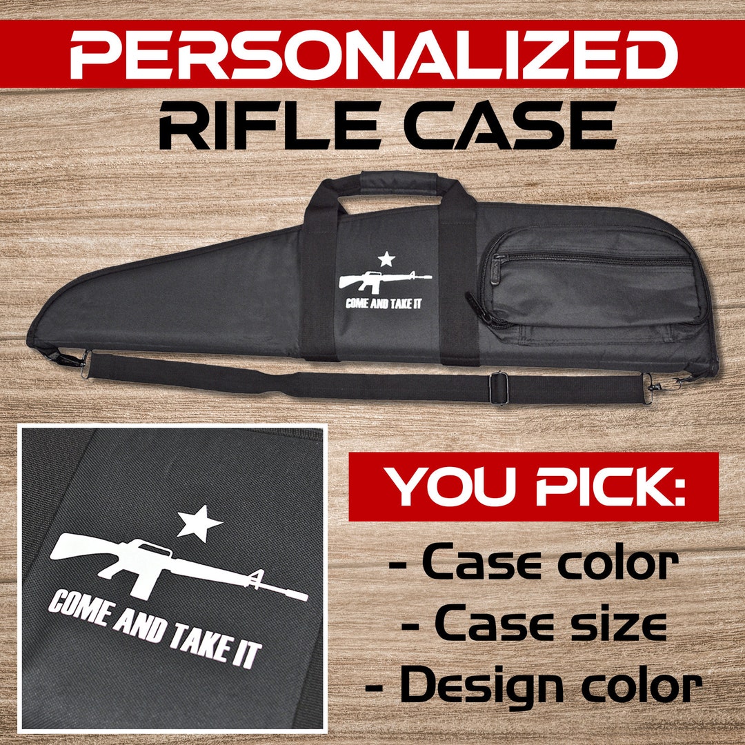 Customized Rifle Case Personalized Hunting Transport Discreet Lockable ...