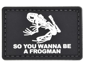 Frogman Patch - Etsy
