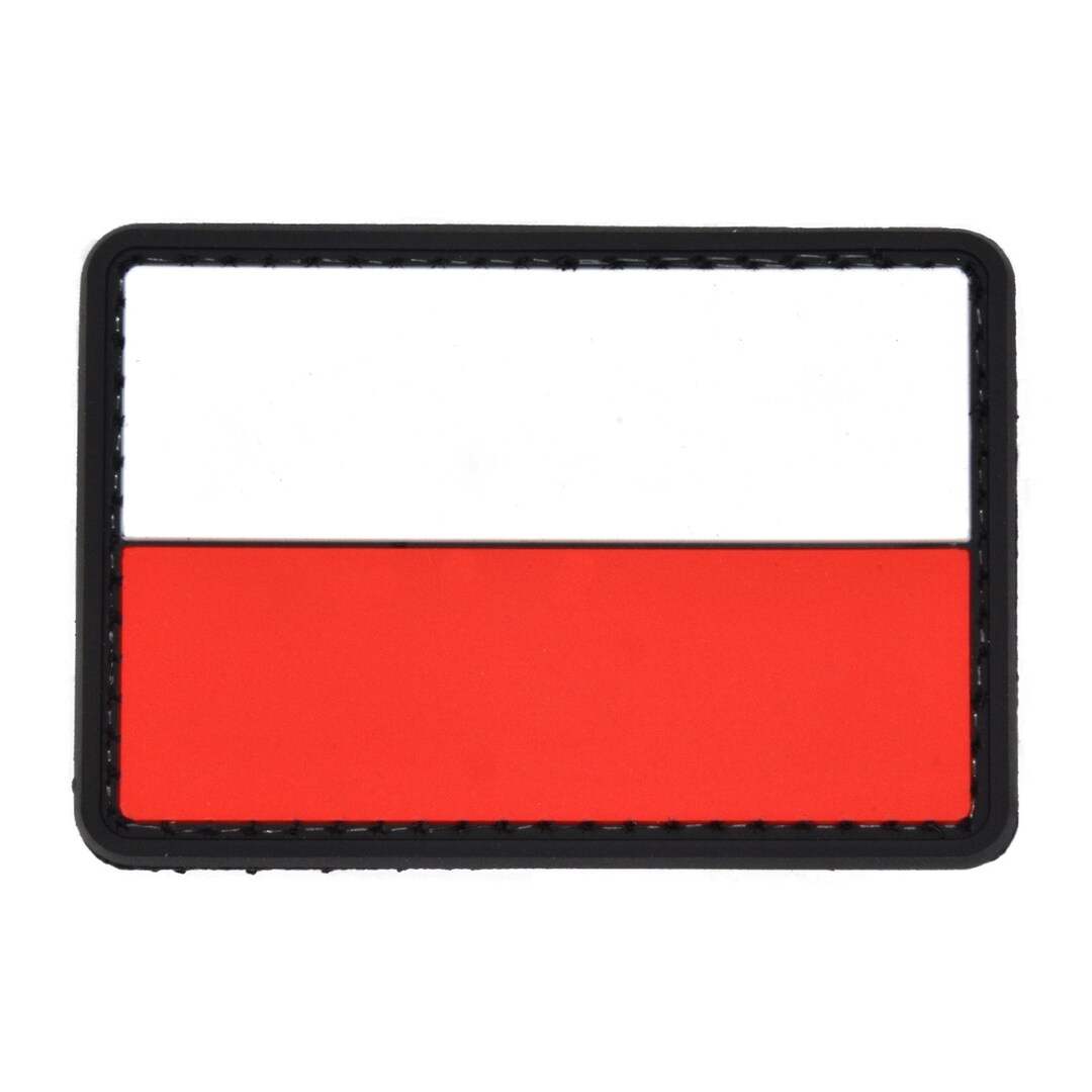 Poland Flag Morale Patch PVC Removable Polish Emblem Full - Etsy