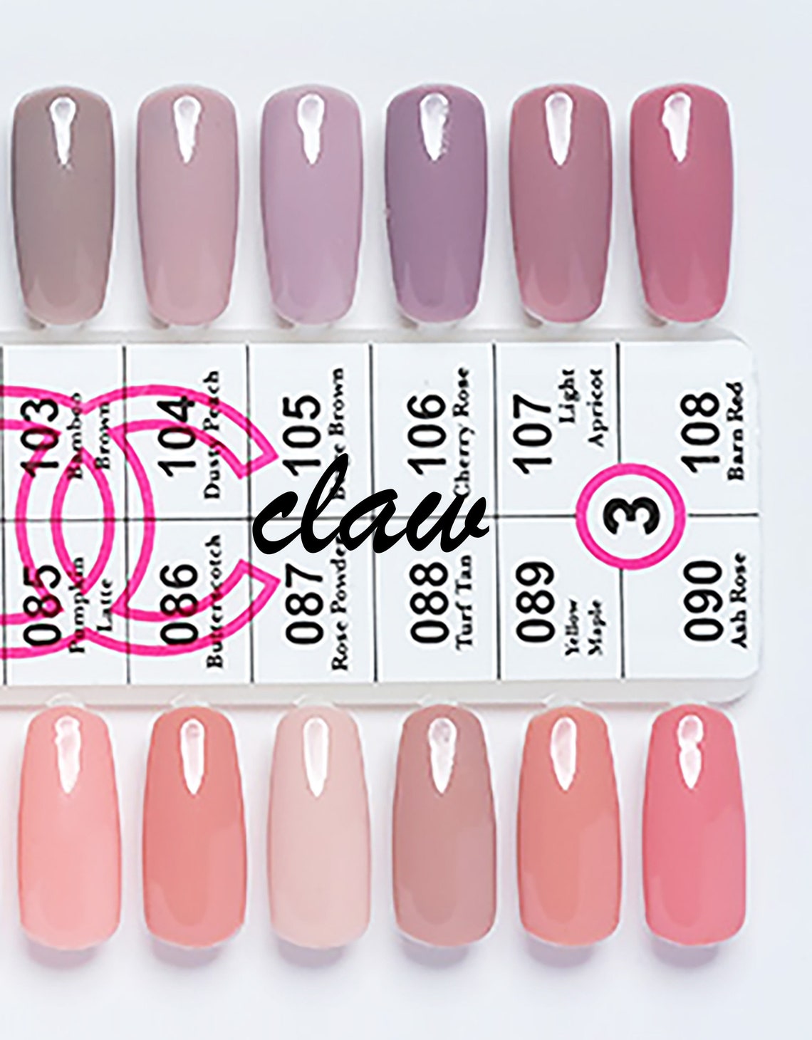 DND DC Butterscotch 086 Soak off DND Gel Polish Matching Nail - Etsy