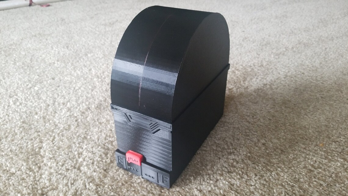Filament Storage Box, Round Top With Fuel Gauge. - Etsy