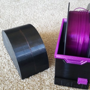 Filament Storage Box, Round Top With Fuel Gauge. - Etsy