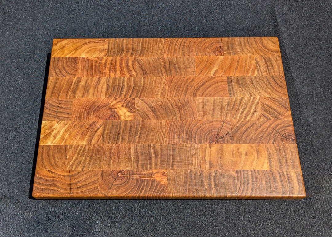 End Grain Honey Locust Cutting Board - Etsy