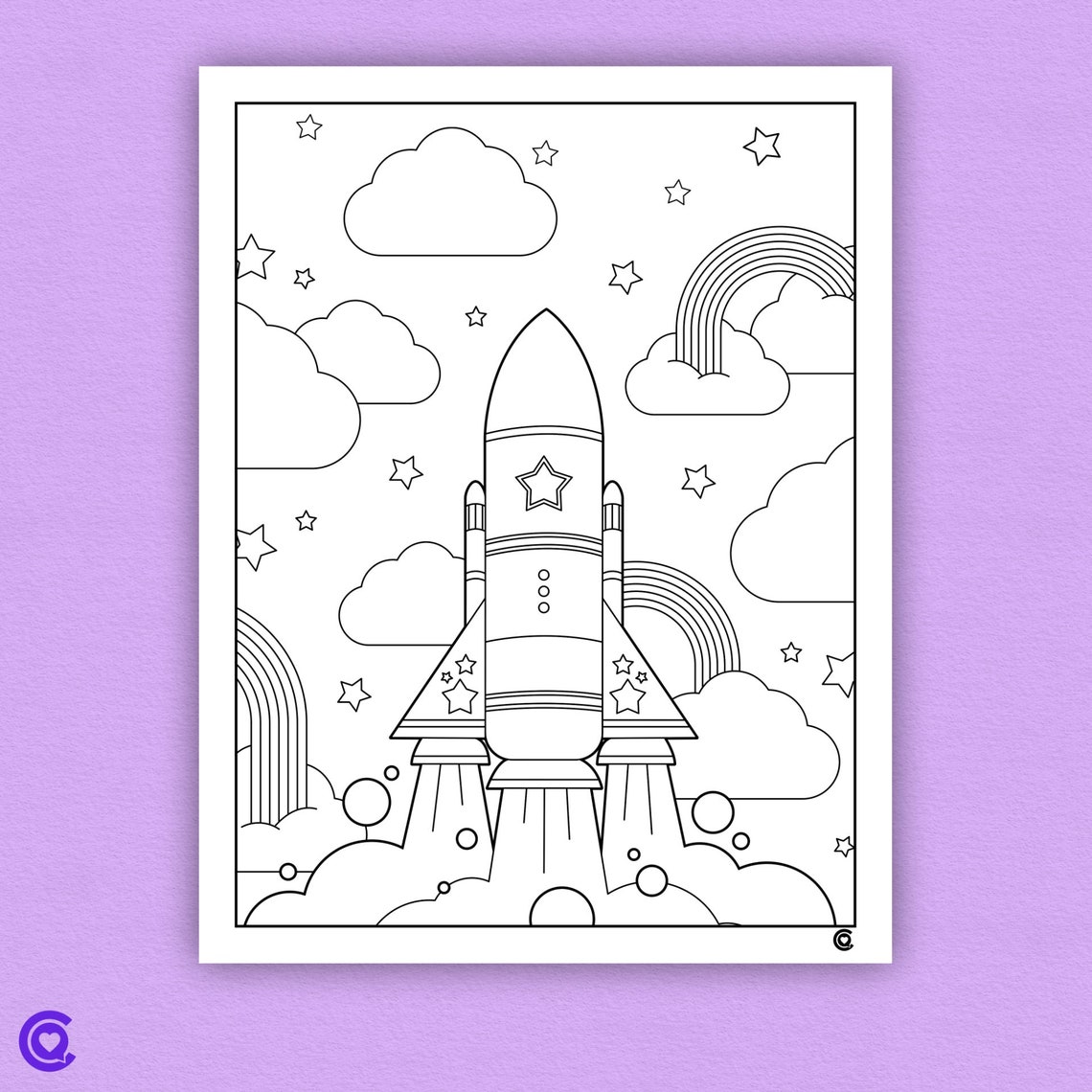 Coloring the Cosmos Coloring Pages digital Download - Etsy