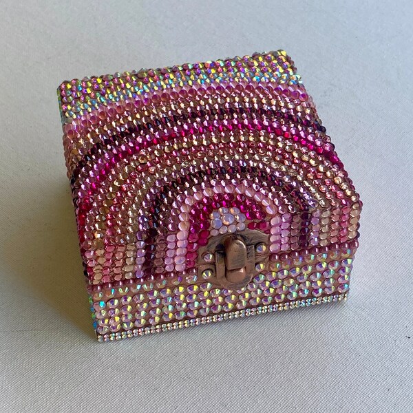Pink Jewellery Box - Etsy