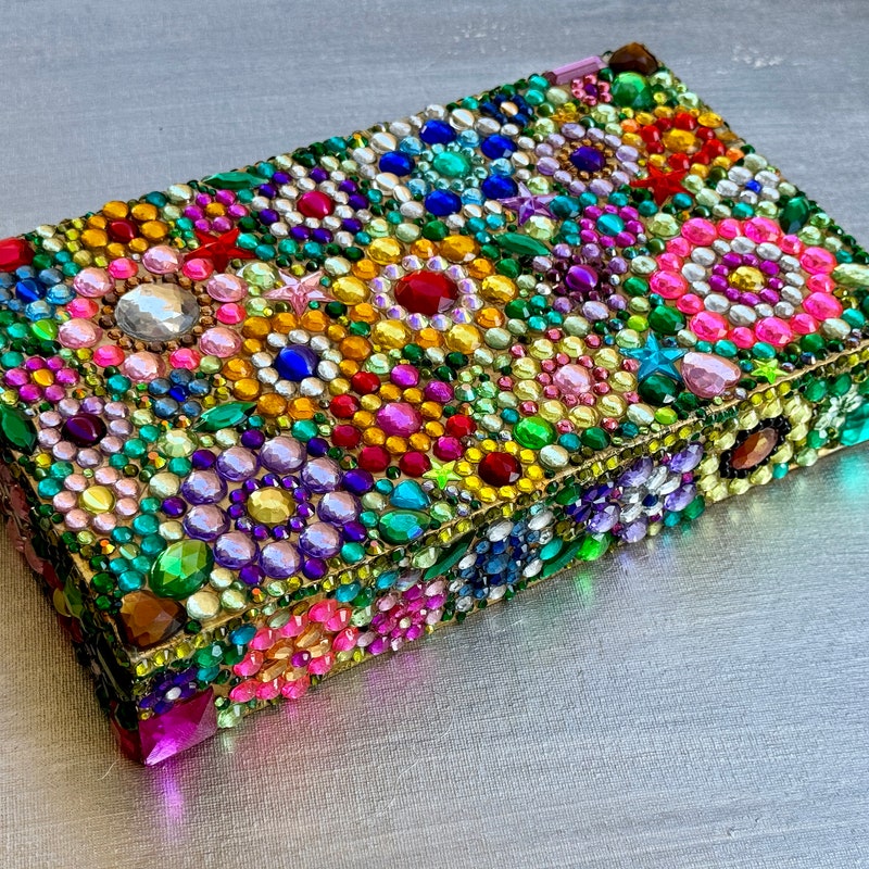 Decorated Cigar Box - Etsy