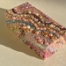 Bedazzled Keepsake Box: Rhinestone & Pearl Pink Waves, Seashell ...
