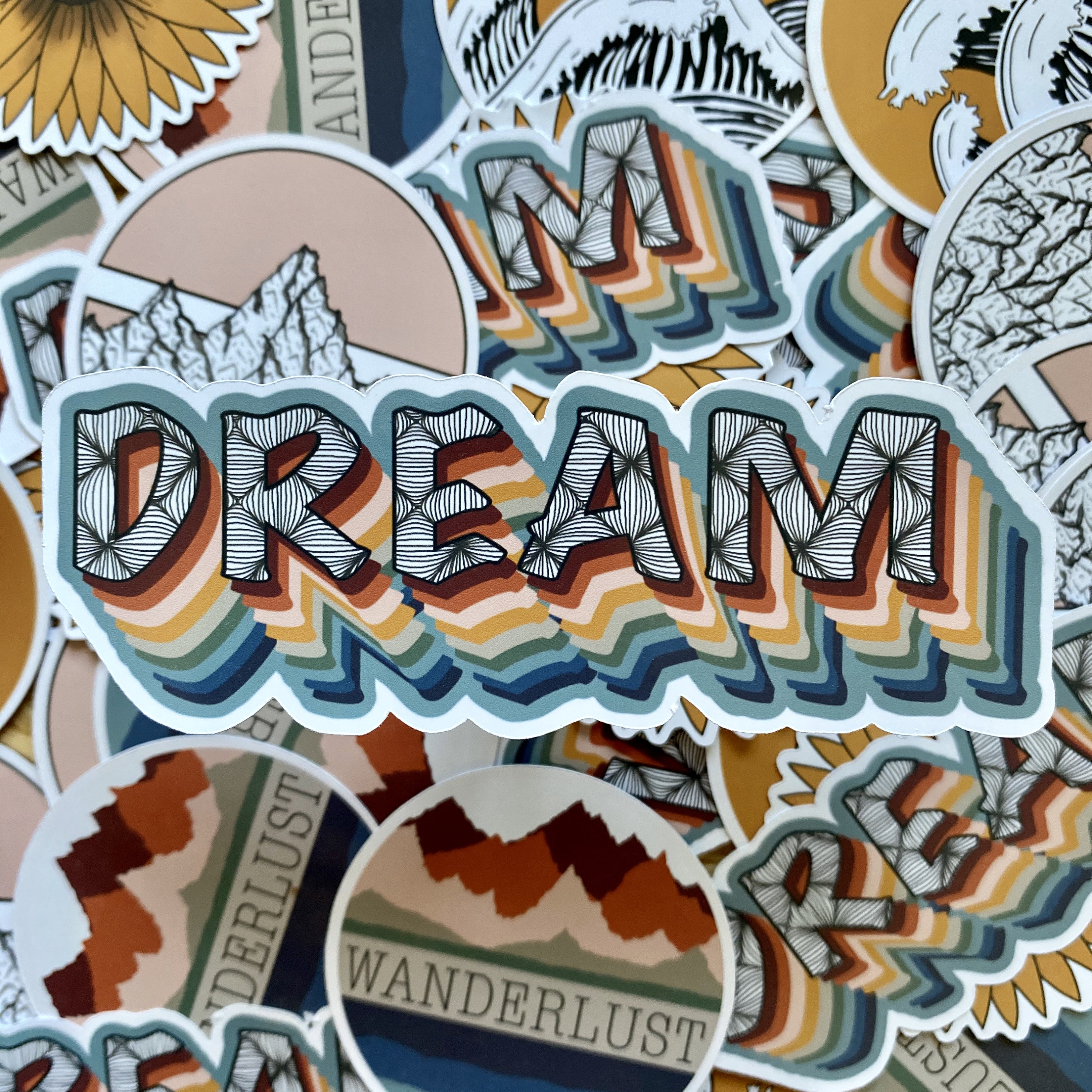 Dream Sticker Set of 5 - Etsy