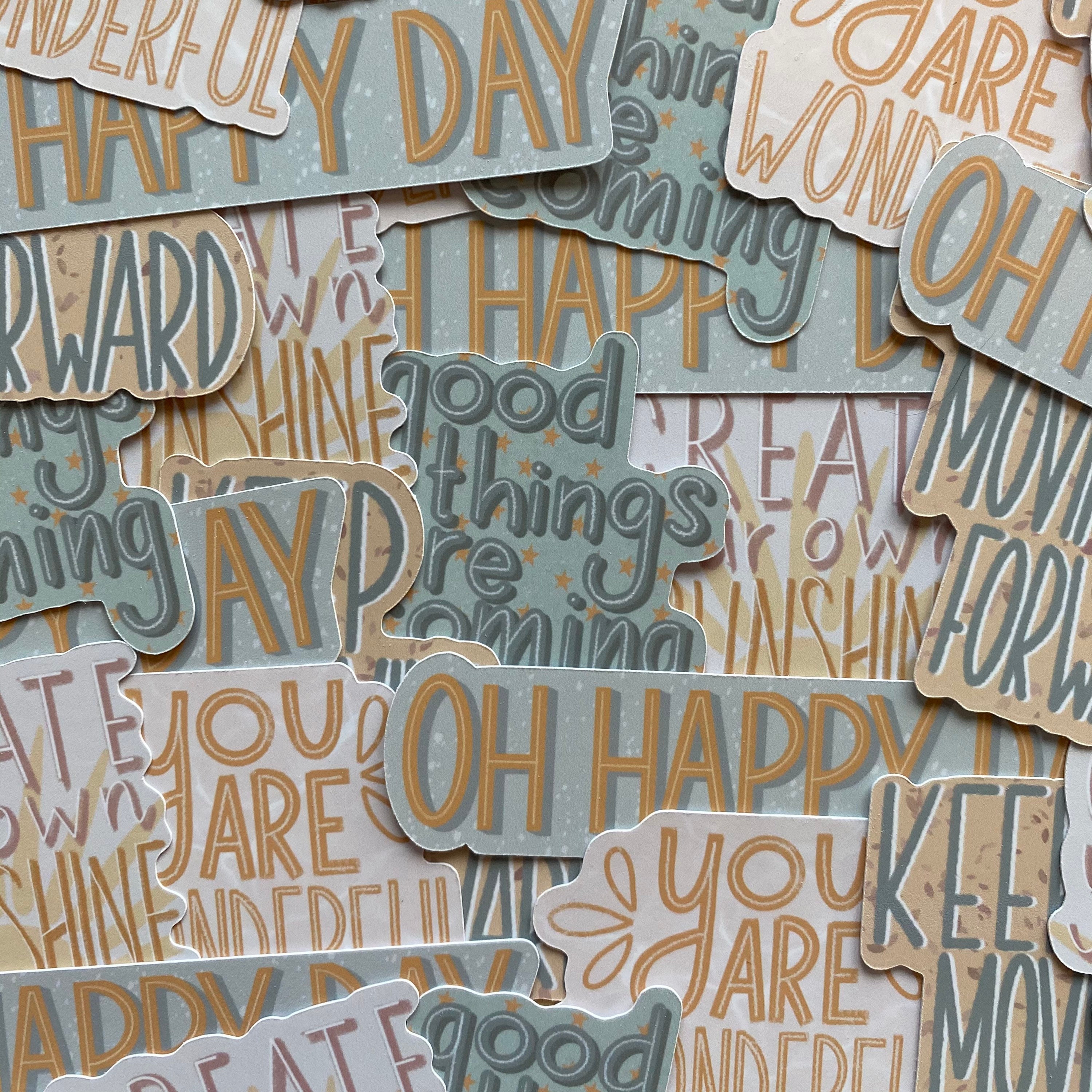 Quotes Sticker Set of 5 - Etsy UK