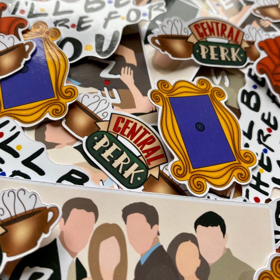 Paper, Party & Kids Pack of 5 FRIENDS Stickers Papercraft Scrapbooking ...