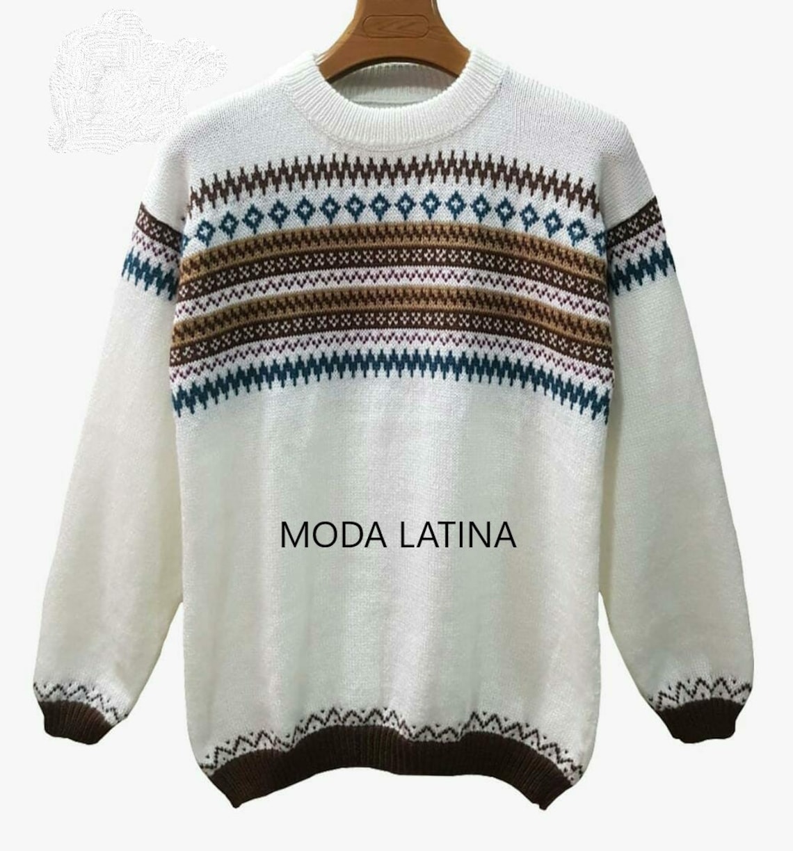 Unisex Alpaca Sweater Peruvian Ethnic Sweater Warm and - Etsy