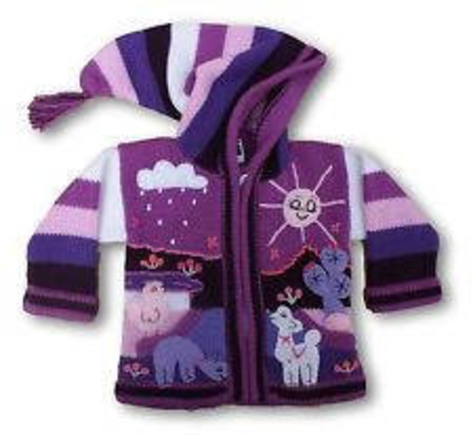 Kids Wool Sweater Cardigan With Embroidered Details Pick Your Color - Etsy