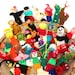 Lot of 100 Handknitted Finger Puppets Peru NEW - Etsy