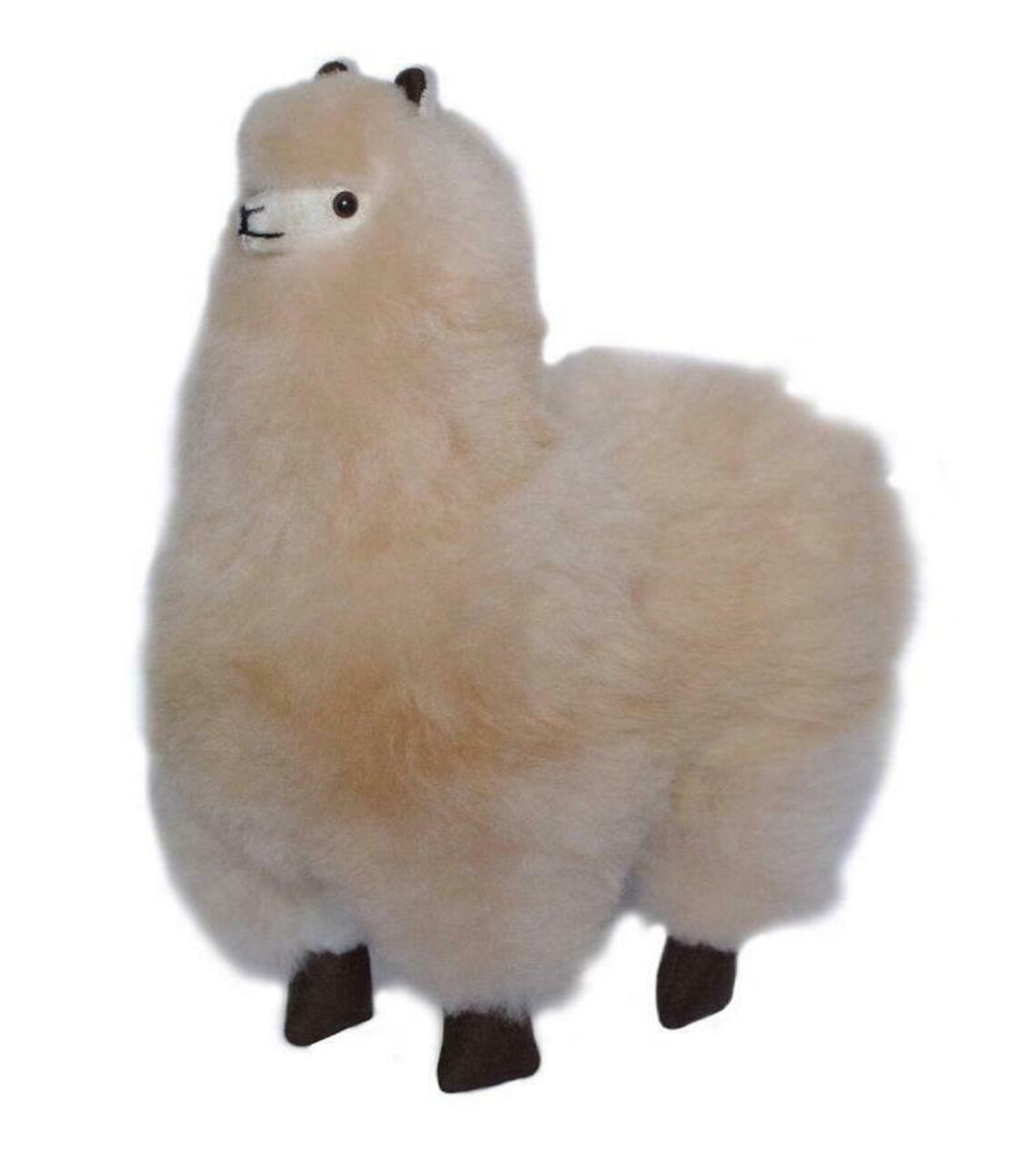 Alpaca Stuffed Animal Extremely Soft Plush Alpaca Fur Llama Fur Teddy ...