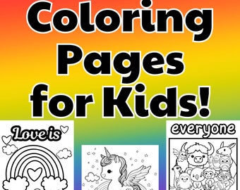 Kids Pride Month Worksheets Coloring Page Elementary LGBTQ Printable ...