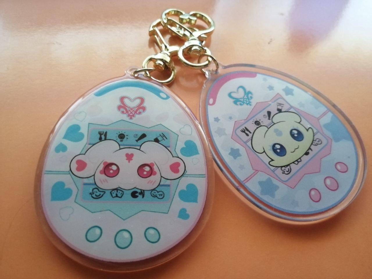 Precure Acrylic Transparent Keychains Pollun Lulun Mipple | Etsy UK