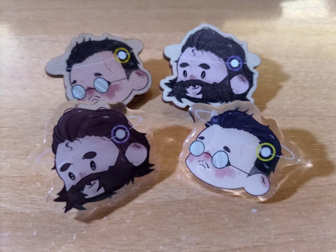 Disco Elysium Acrylic/wooden Pins - Etsy