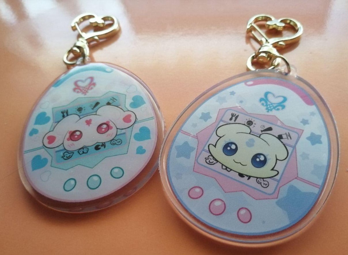 Precure Acrylic Transparent Keychains Pollun Lulun Mipple | Etsy UK