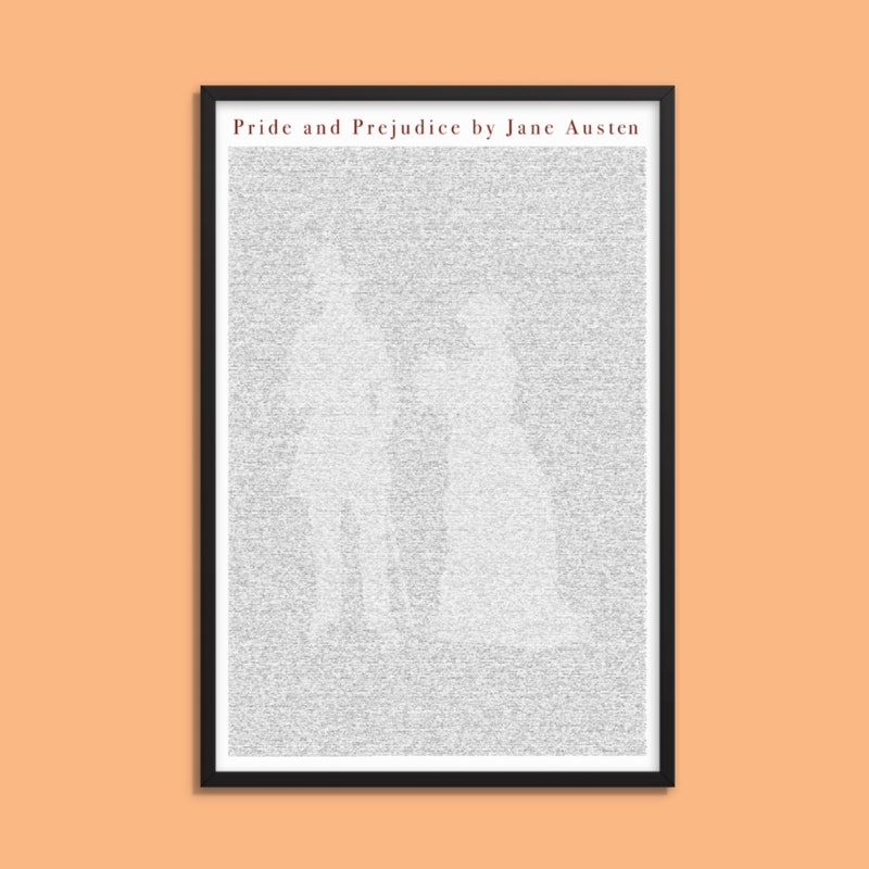 Pride and Prejudice Poster - Etsy