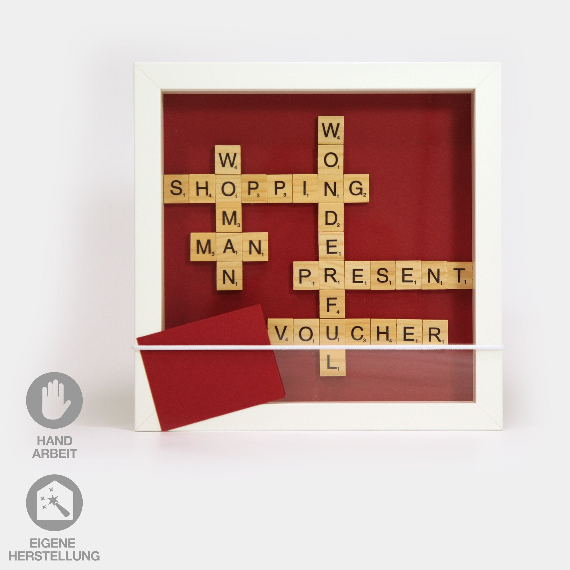 Gift Frame "shopping Voucher", Gift as Voucher and for Cash Gifts - Etsy