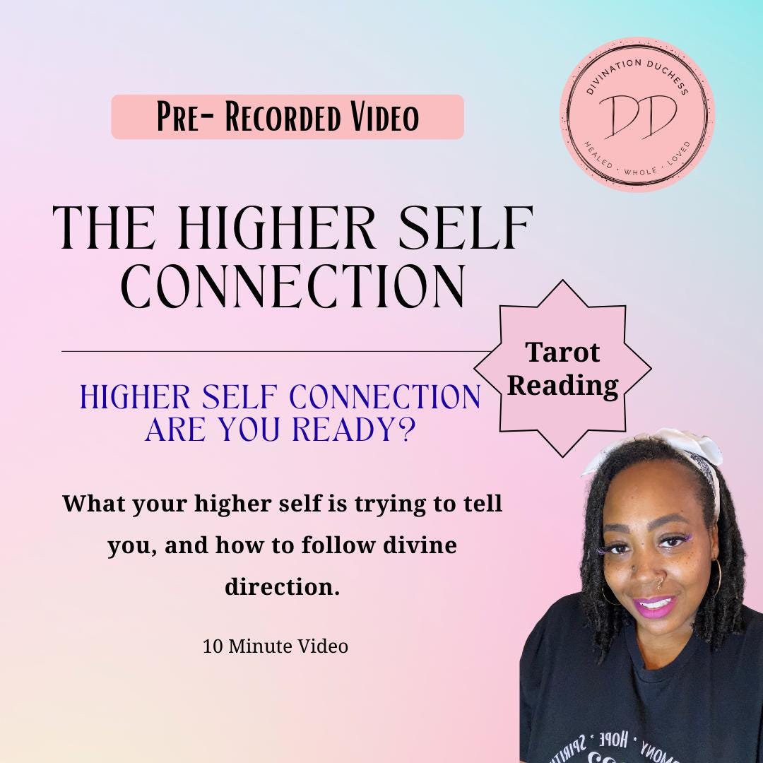 The Higher Self Connection – 10 Minute Tarot & Intuitive Video Reading ...