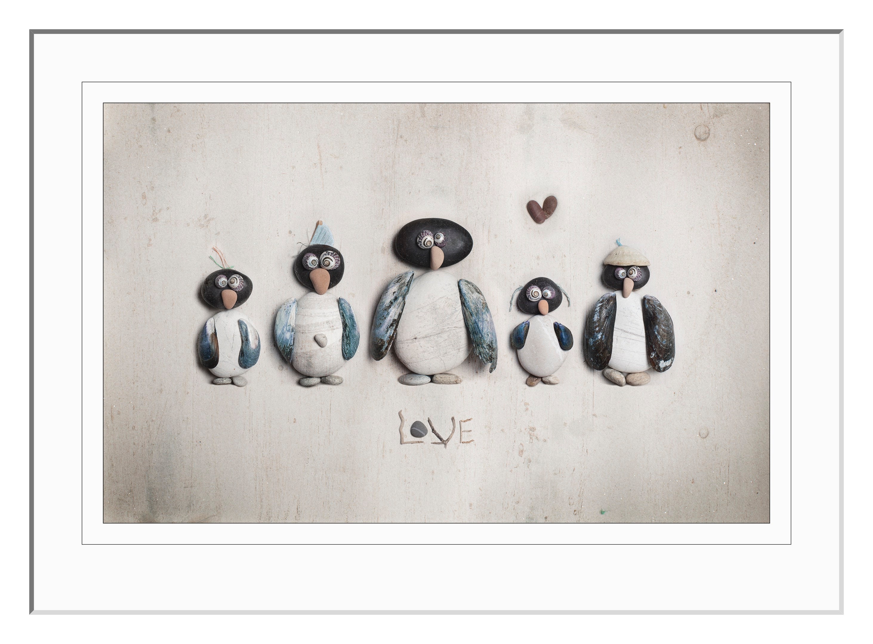 Penguin Photo Print Penguin Pebble Art Penguin Photography | Etsy UK