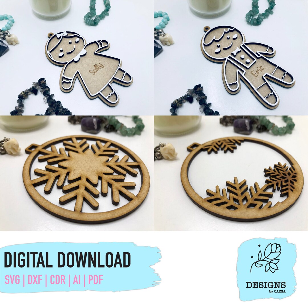 Laser Cut Files, Laser Cut Templates, Laser Cutting, Glowforge ...