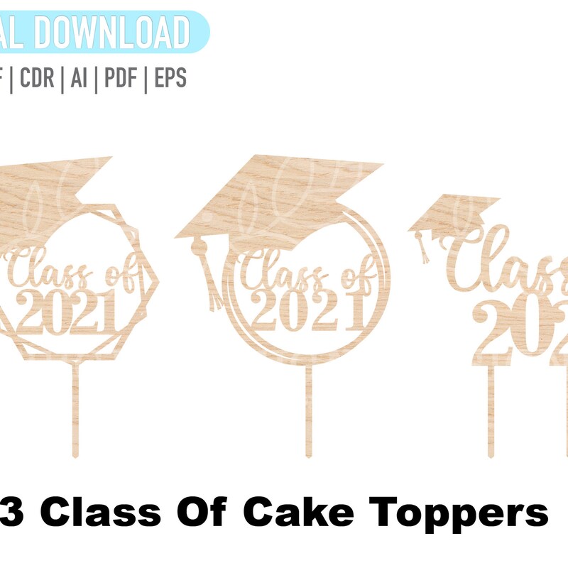 Class of 2021 Cake Topper - Etsy