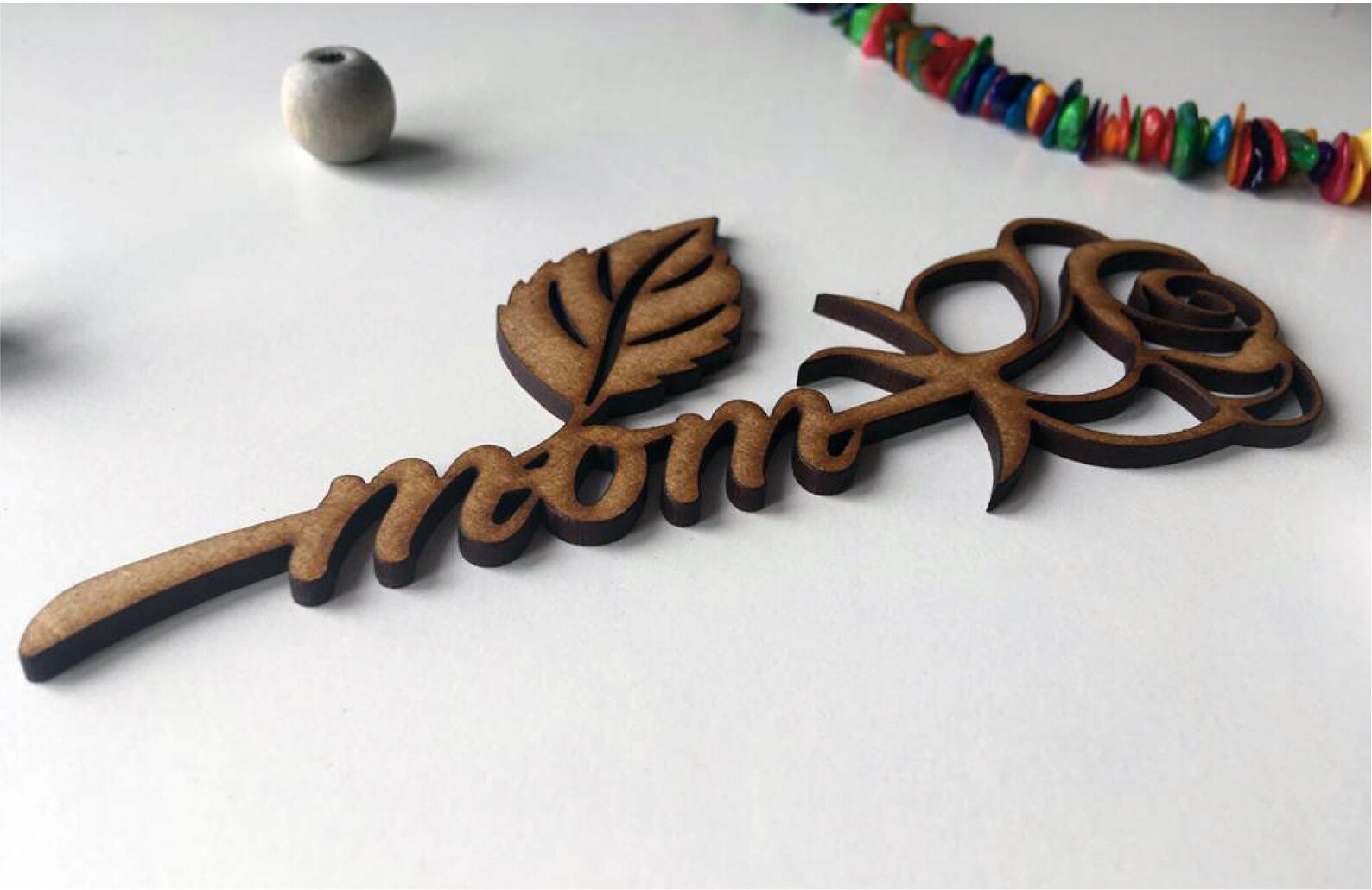 Laser Cut File Rose Mom Mothers Day Laser Cut Cut File - Etsy