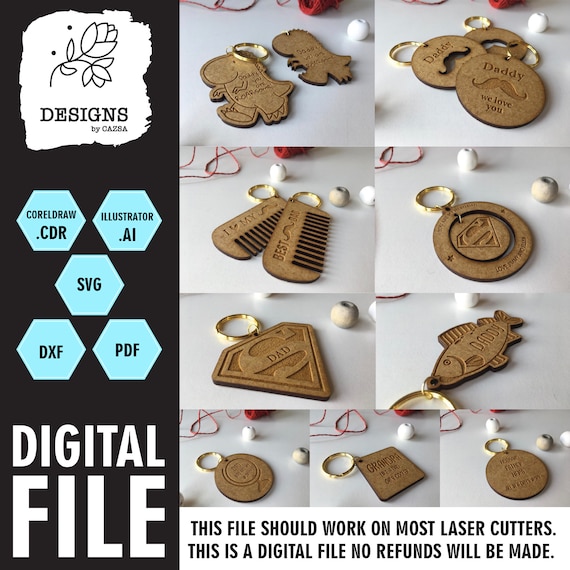 Laser Cut Templates Laser Files Cutting Files SVG Cut - Etsy