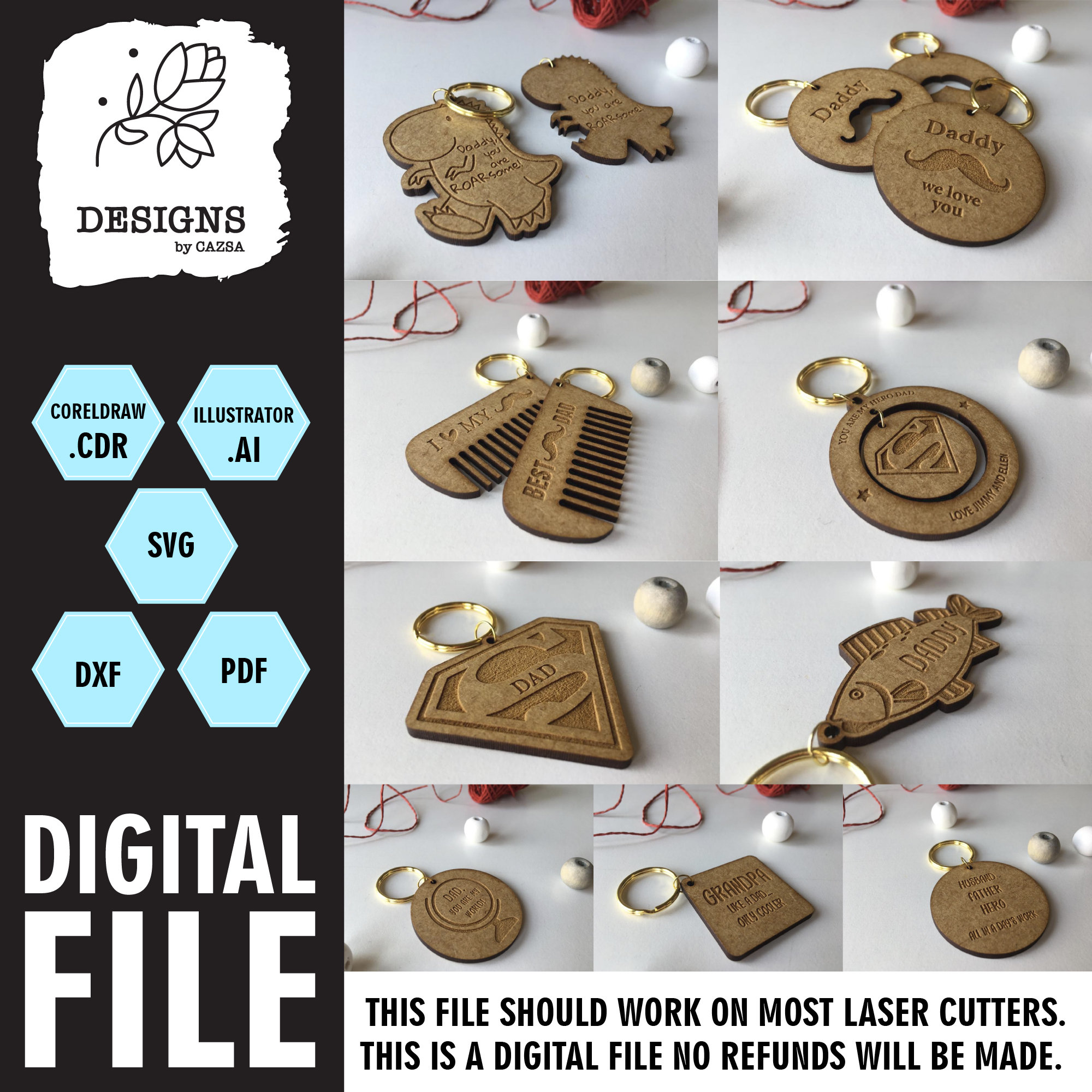 Laser Cut Templates Laser Files Cutting Files SVG Cut - Etsy