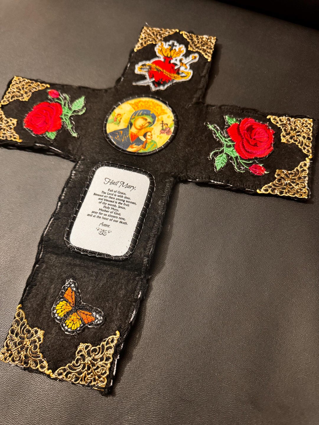 Virgin Mary Pocket Altar/immaculate Heart of Mary Altar/our Lady of ...