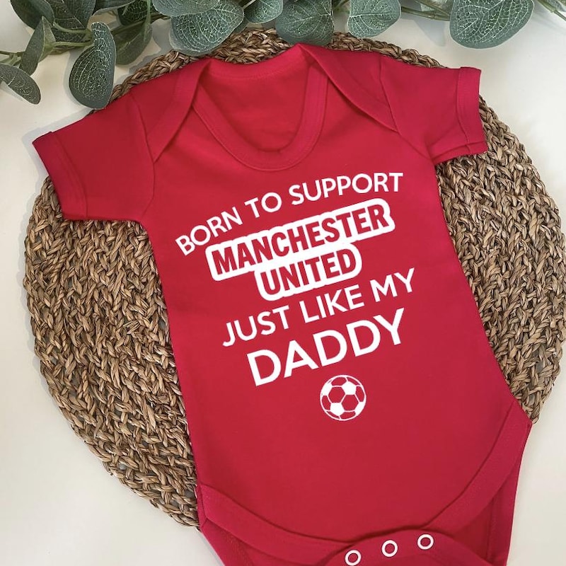 Baby Grow Football Team - Etsy UK