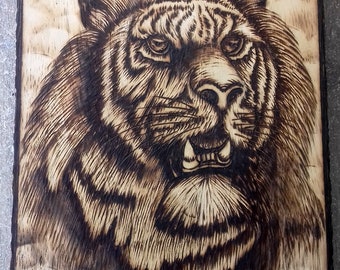 Wood Pyrogravure | Etsy