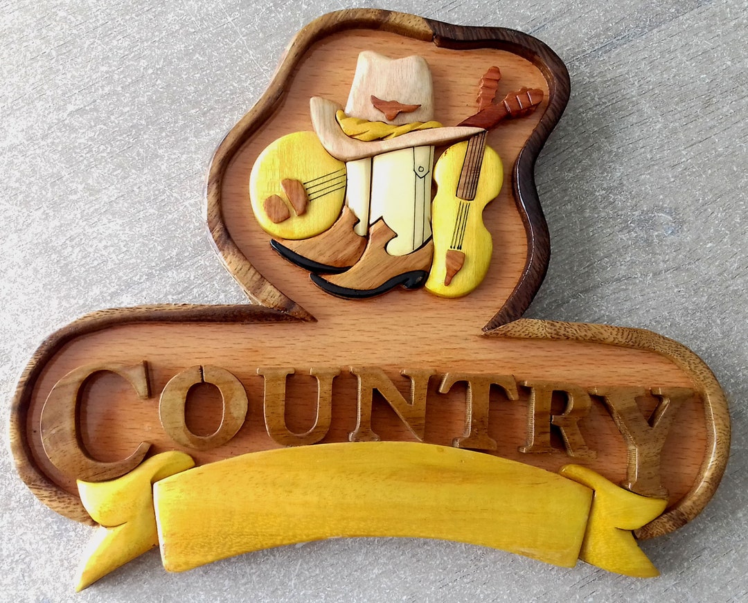 Customizable Wooden Country Door Sign - Etsy