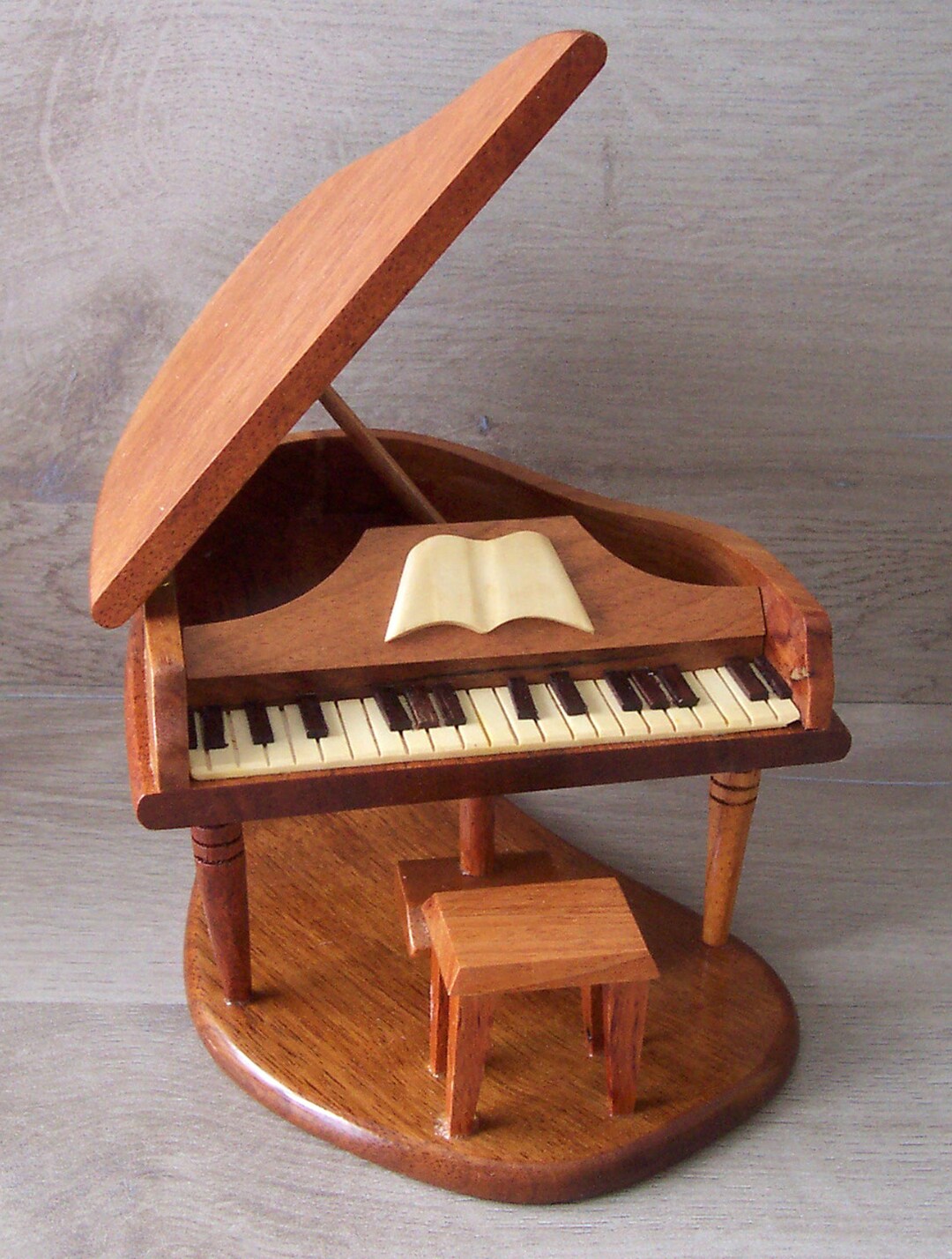 Wooden Model of the Piano - Etsy