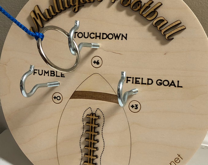 Mulligan Football Ring Toss Game - Etsy