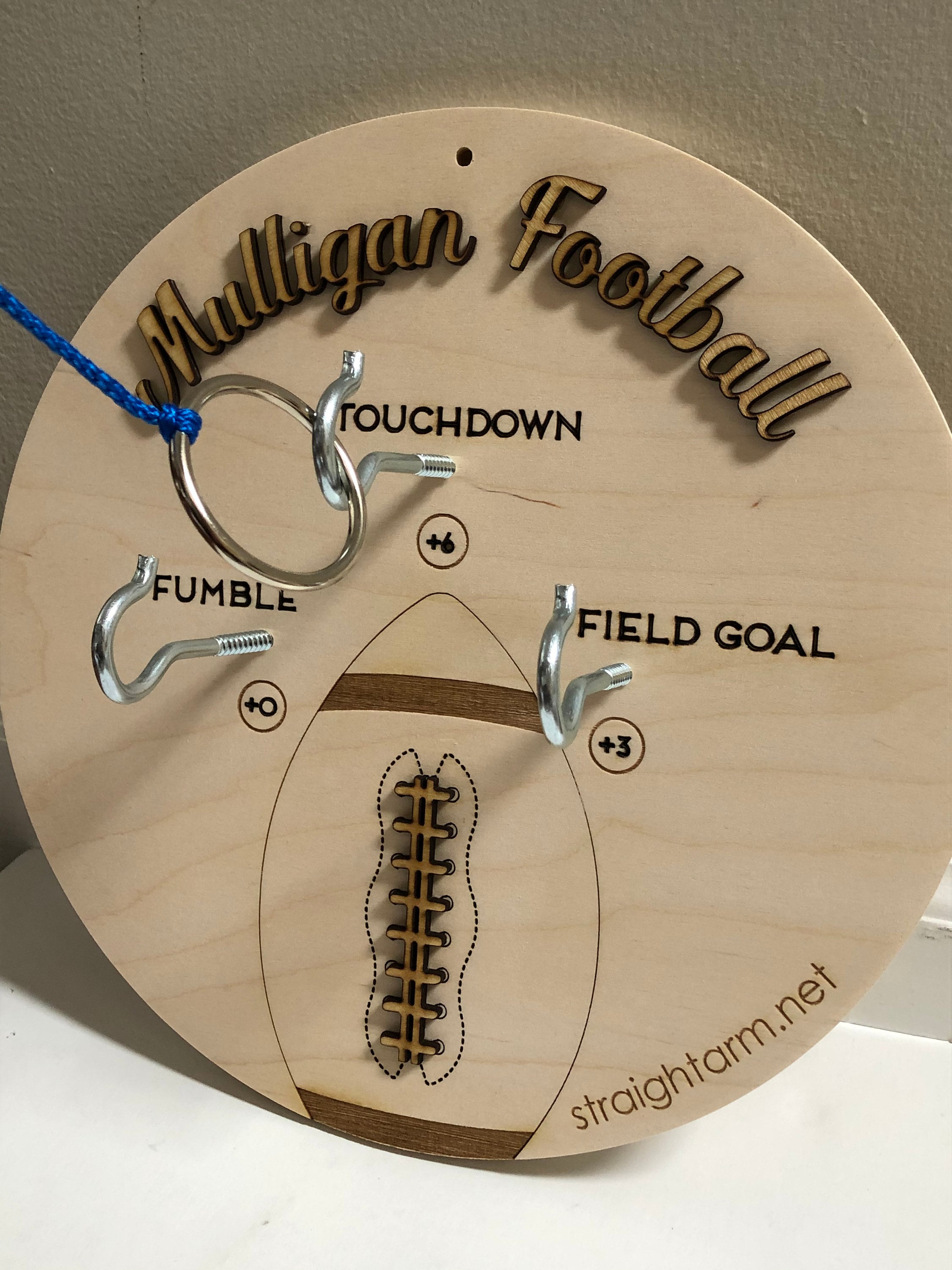 Mulligan Football Ring Toss Game - Etsy