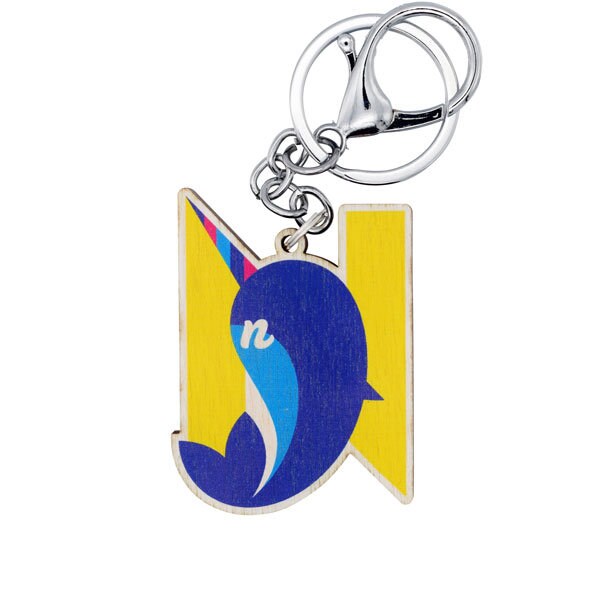 Letter N Keyring Made in UK Laser cut Personalised | Etsy