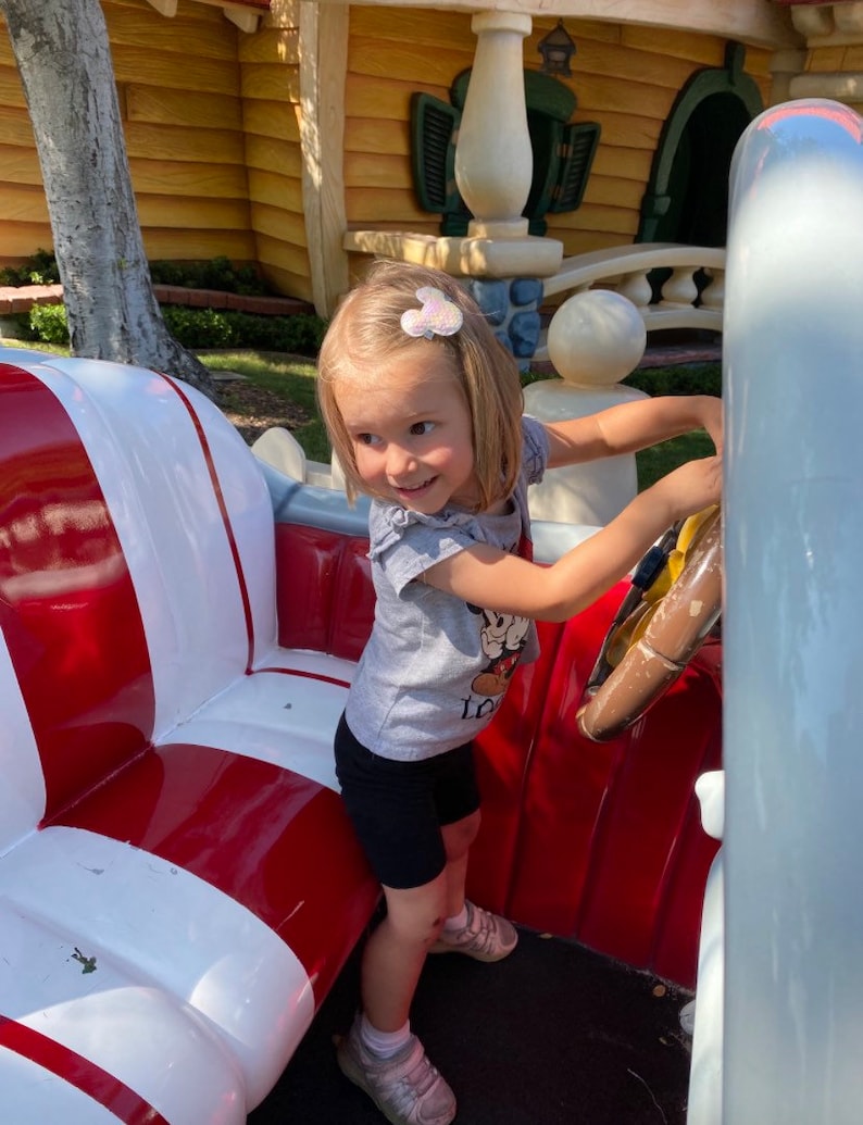 Mickey Mouse Hair Clips Sequin Mickey Clips Toddler Disney Hair Clips ...