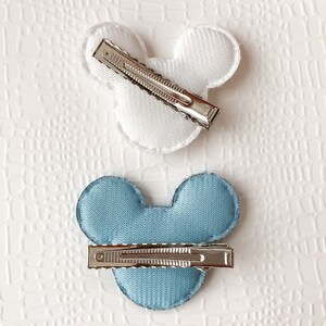 Mickey Mouse Hair Clips Sequin Mickey Clips Toddler Disney Hair Clips ...