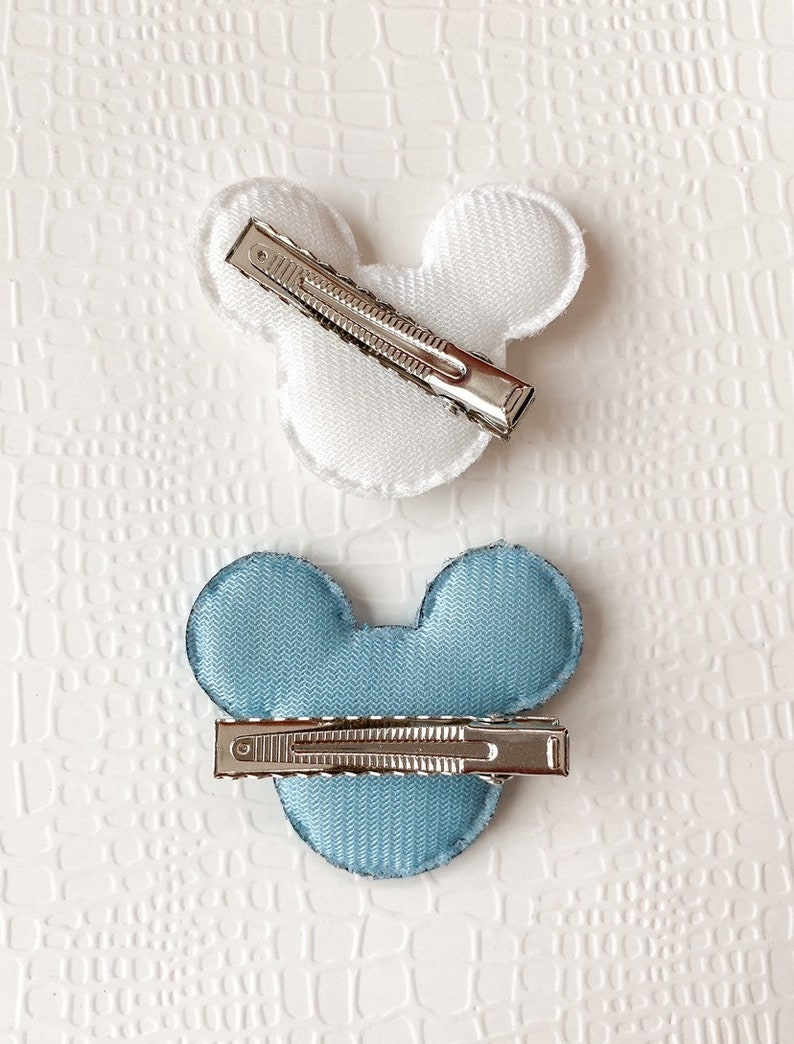 Mickey Mouse Hair Clips Sequin Mickey Clips Toddler Disney Hair Clips ...