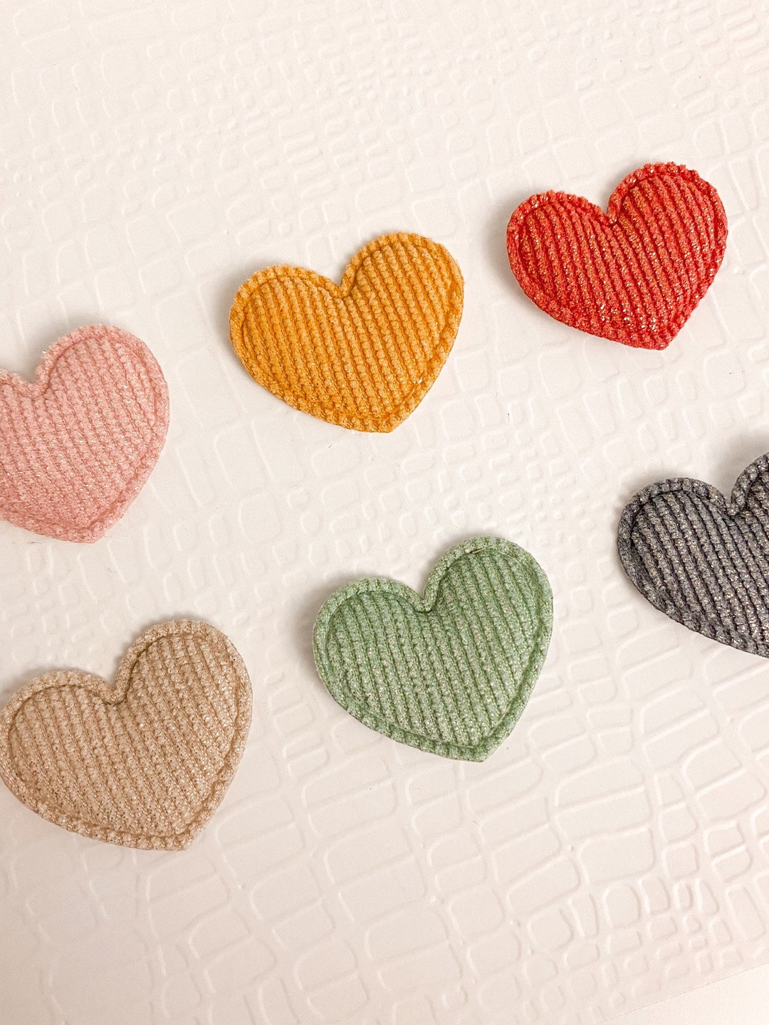 Heart Shaped Clips Mini Heart Clips Toddler Hair Clips - Etsy