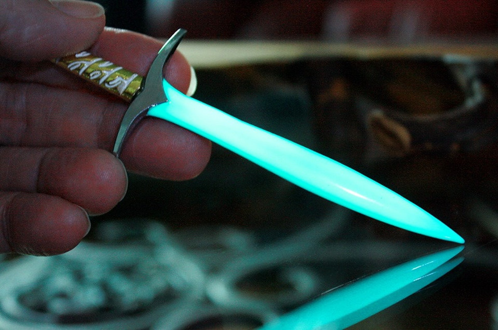 Glow Sword / Keychain / Glow in the Dark - Etsy