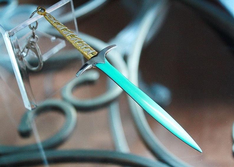 Glow Sword / Keychain / Glow in the Dark - Etsy